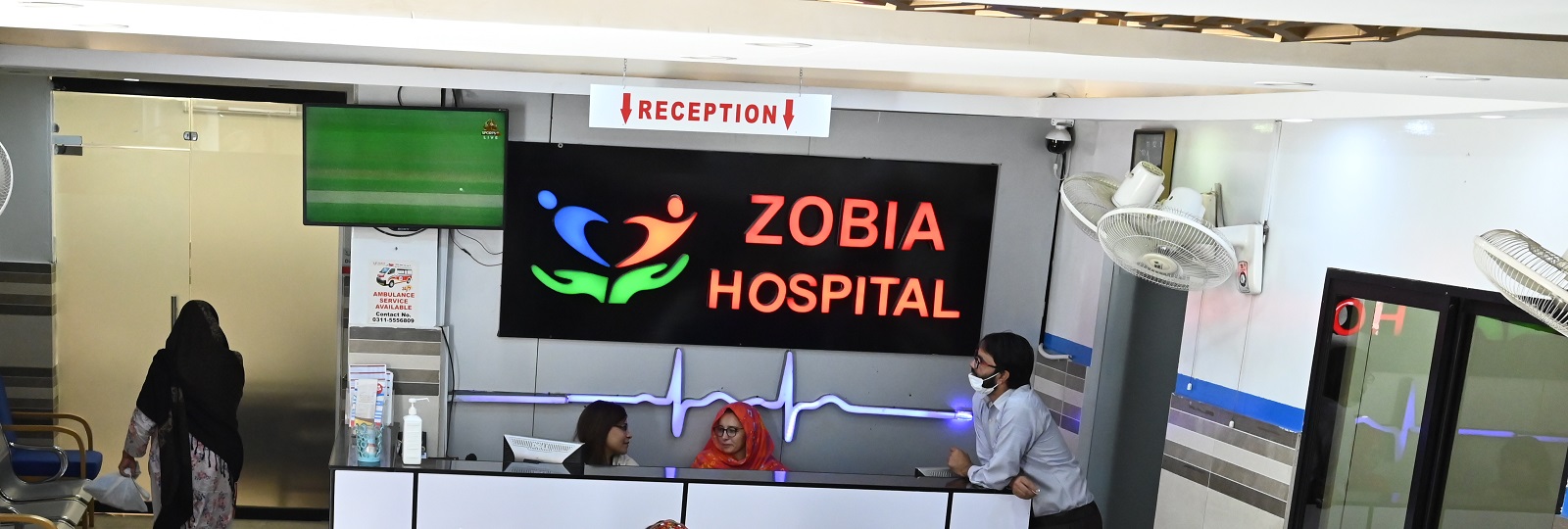 Contact Clinic - Zobia Hospital